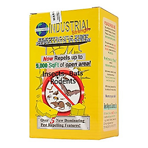 CLEANRTH CIN009 Industrial Electronic Pest Repelling System | Demands Insects, Bats, and Rodents to Flee!