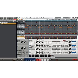 Akai Professional MPC Studio Black | Ultra-Portable MPC With MPC Software (Download), USB Power, LCD Screen, Touch Sensitive Encoders, Brushed Aluminium Body & Data Dial