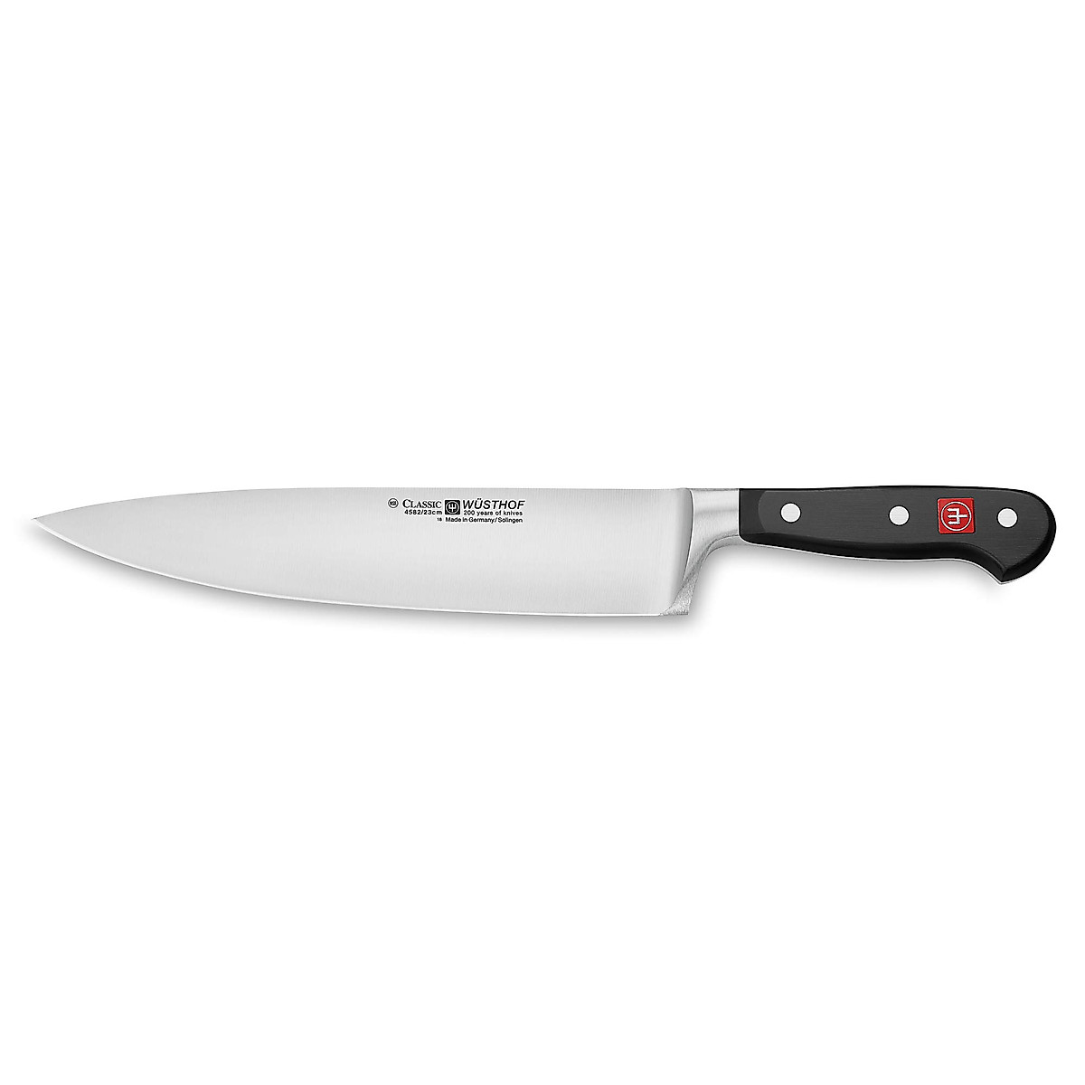 WÜSTHOF Classic 9 Inch Chef’s Knife | Full-Tang Classic Cook’s Knife | Precision Forged High-Carbon Stainless Steel German Made Chef’s Knife – Model 4582-7/23
