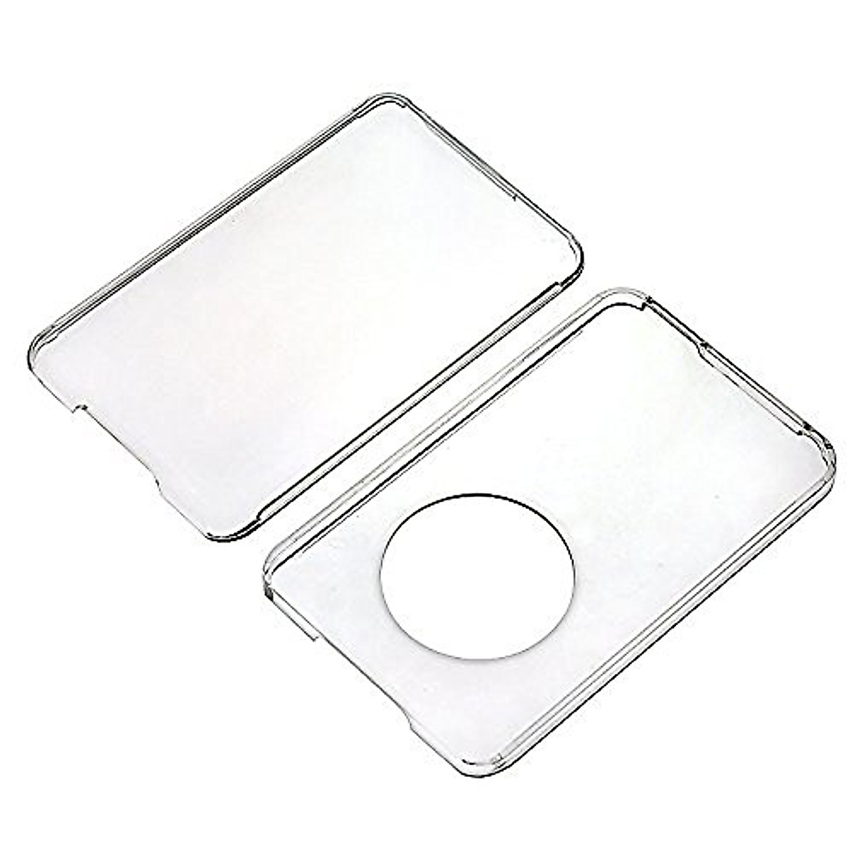 for iPod Classic Case,Clear Hard Snap-on Case Cover for Apple iPod Classic 6th 7th 80GB, 120GB Thin 160GB and iPod Video 5th 30gb + Screen Protector(10.5mm Thickness Thin Version)