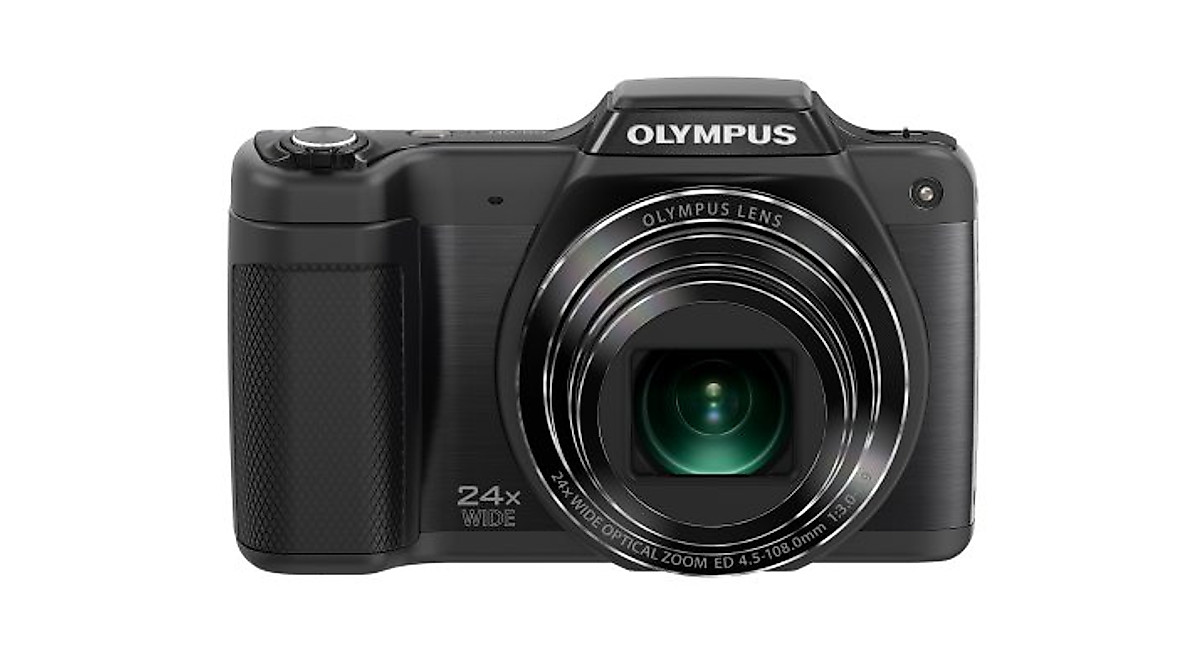 Olympus Stylus SZ-15 Camera - 24x Optical Zoom & 16MP in Black