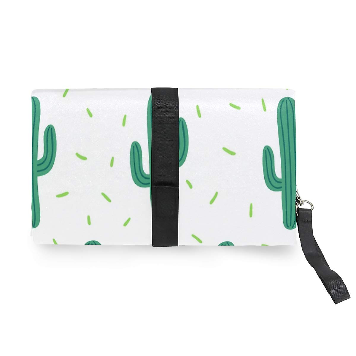 ZZXXB Cactus Succulent Baby Portable Changing Pad Waterproof Diaper Change Mat Large for Infant Quick Change