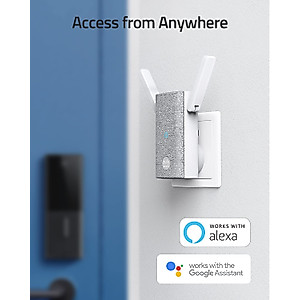 eufy Security Smart Lock with Wi-Fi Bridge, Keyless Entry Door Lock with Wi-Fi, App Control, Bluetooth Electronic Deadbolt, BHMA Certified, IPX3 Weatherproof Protection, Electronic Keypad