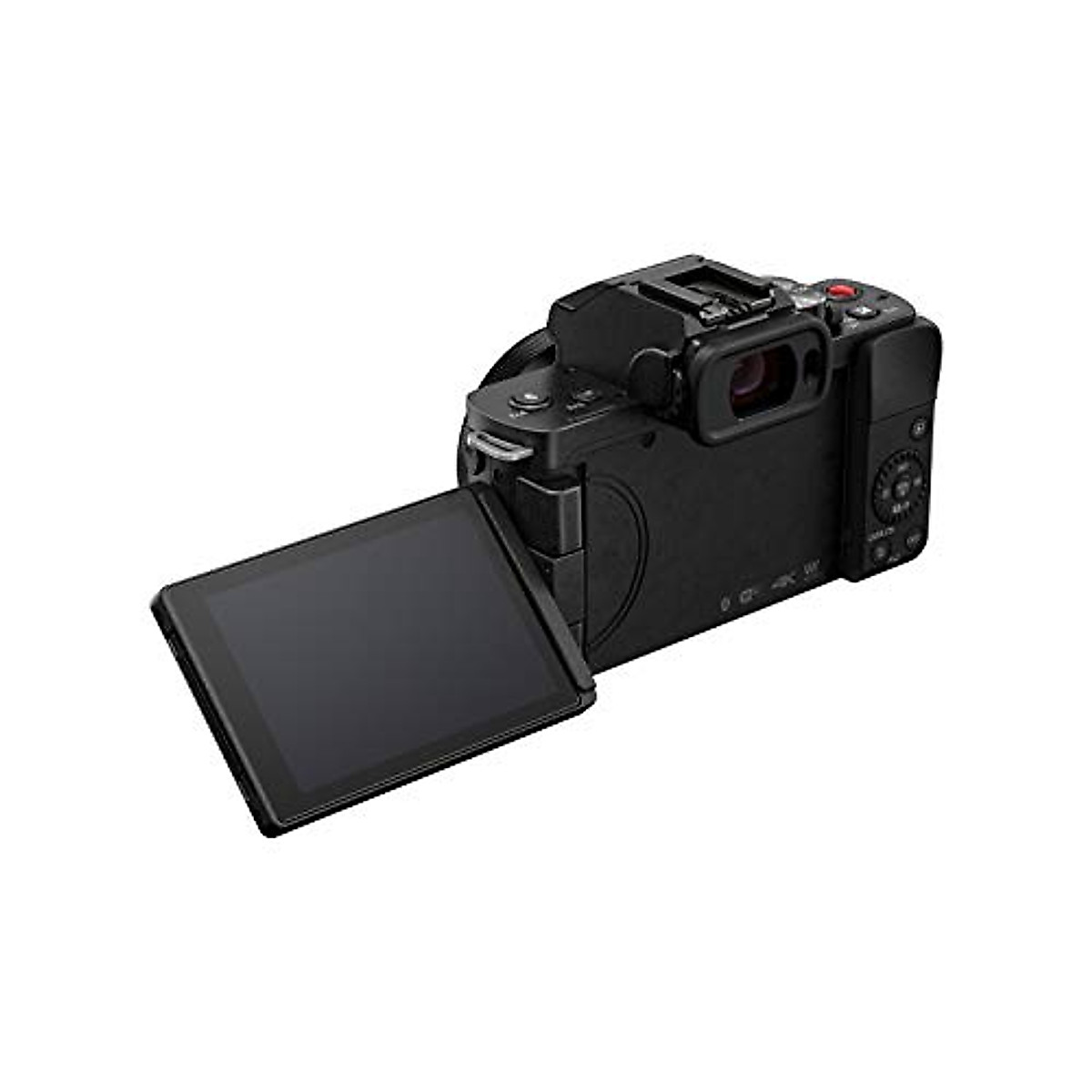 Panasonic LUMIX G100 4k Mirrorless Camera for Photo and Video, Built-in Microphone with Tracking, Micro Four Thirds Interchangeable Lens System, 12-32mm Lens, 5-Axis Hybrid I.S, DC-G100KK (Black)