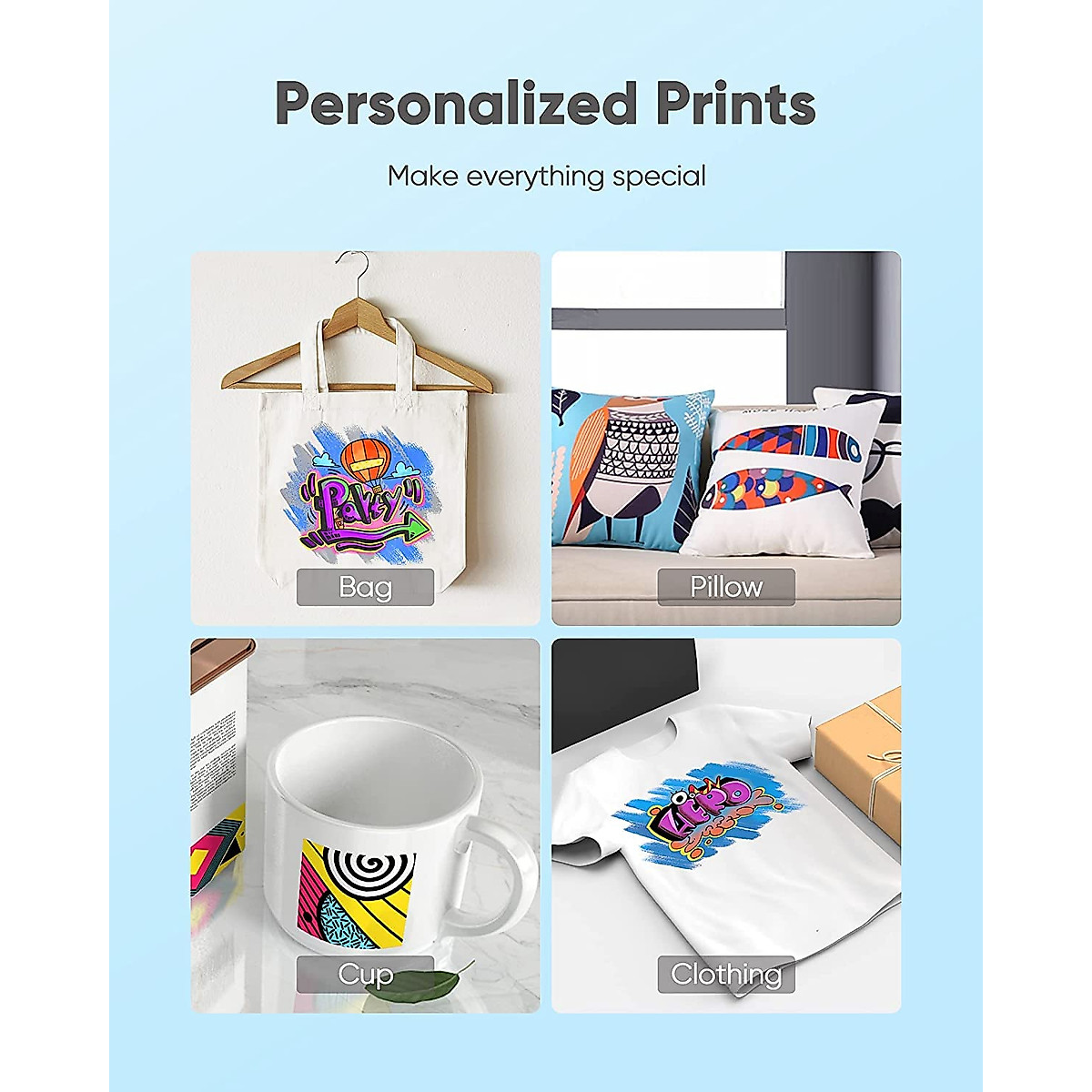 ecodot 400ML Autofill Sublimation Ink for EcoTank Inkjet Printer ET-2720 ET-2760 ET-3760 ET-4700 ET-7710 ET-15000 ET-2803 ET2800 Heat Press Transfer on T-Shirt Mug