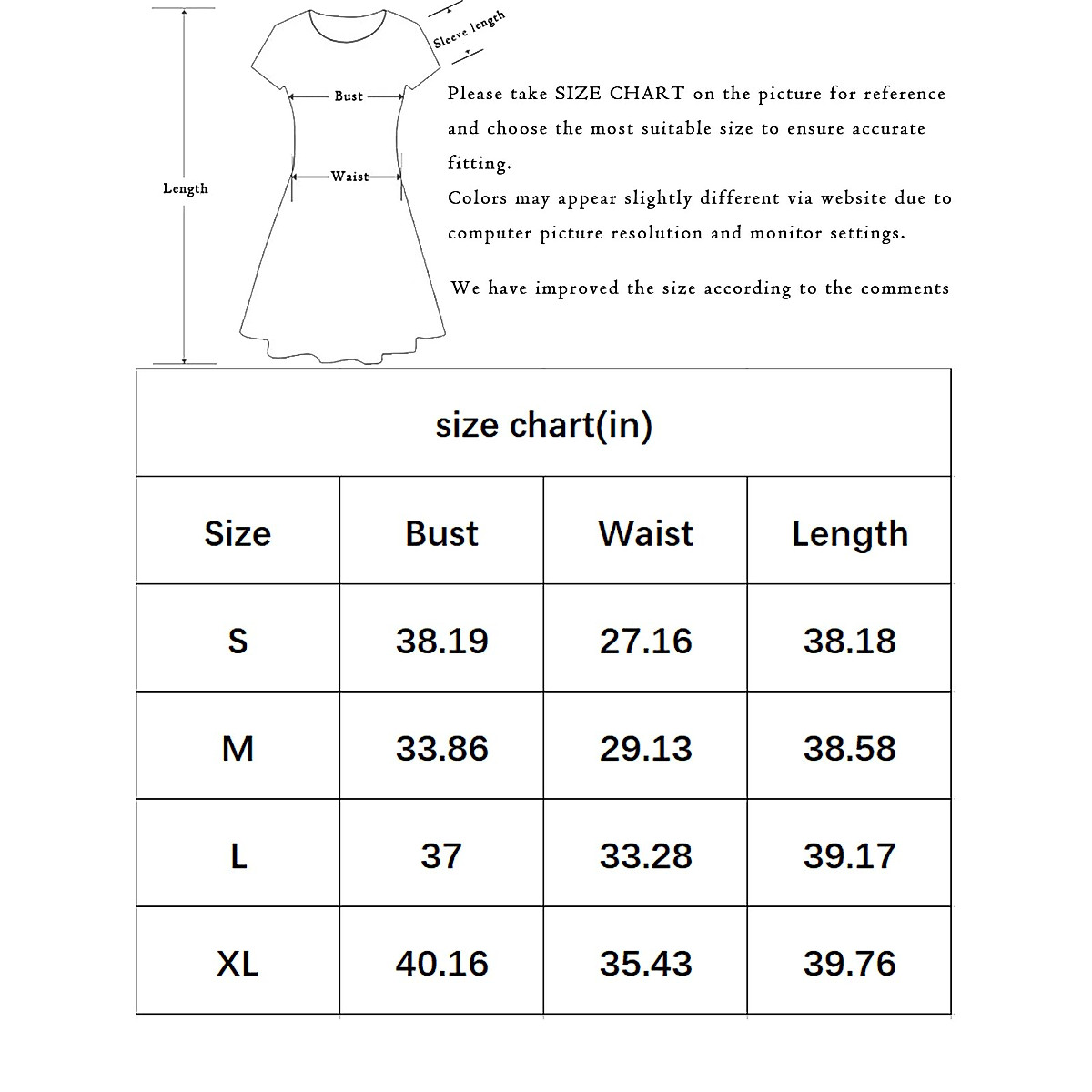 Mokayee Black Dresses for Women Funeral Summer Short Sleeve Semi-Formal Knee Length Sunday Church Fit and Flare Flattering Business Casual Office Work Ladies Dress with Pockets L