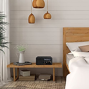 SANGEAN SG-118 AM/FM/Bluetooth Wooden Cabinet Radio with USB Phone Charging