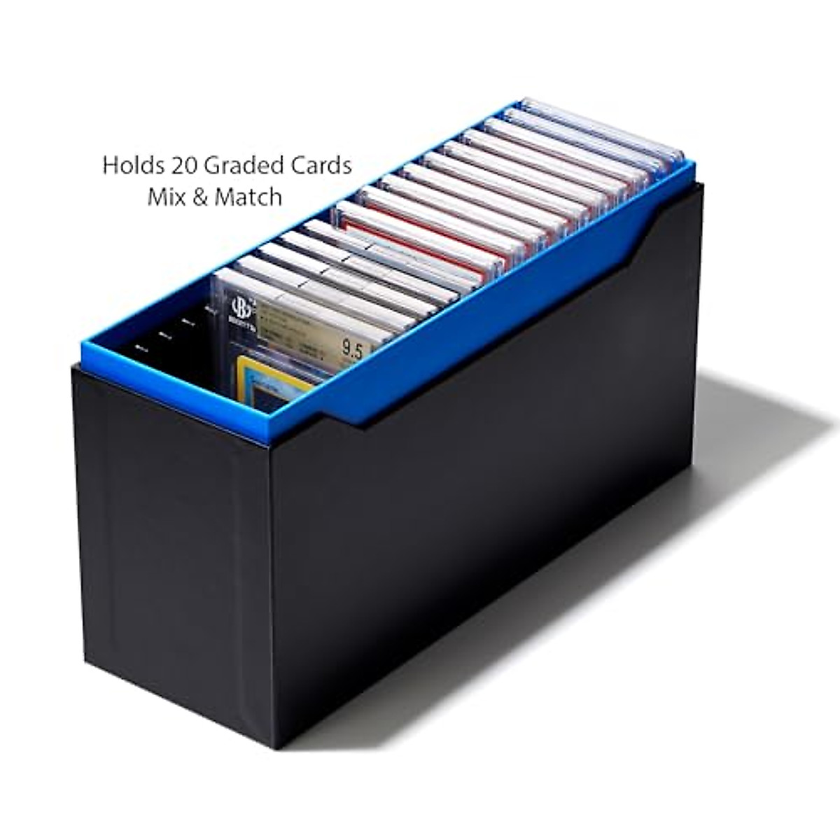 Collector Nine Storage Case for One-Touch Magnetic Card Holders w/Slots Option | Trading Card Box (Slots)