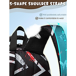 BLUEFAIRY Boys Backpacks for Teenage Kids Elementary School Bags Sturdy Middle School Bookbags Lightweight Waterproof Presents Gift Age 5-10