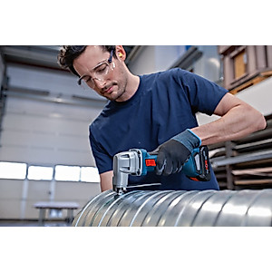 Bosch Professional GSC 18V-16 E 18V System Battery Tin Snips (Power 700 W, Handle Width 156 mm, Brushless Motor Technology, Battery/Charger Not Included)