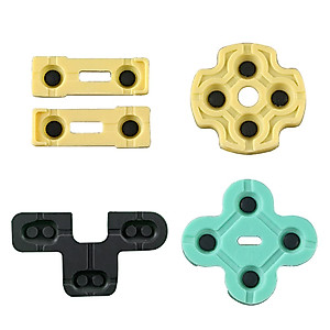 OSTENT Conductive Rubber Contact Pad Button D-Pad for Sony PS2 Controller - Pack of 10