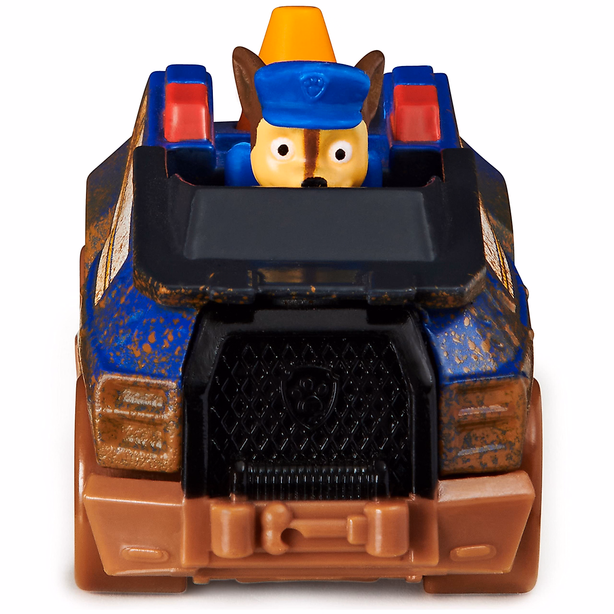 PAW Patrol 6060795 3 Pack True Metal Ride On Mud Cars with Skye, Chase and Marshall 1:55 Scale Kids Toy