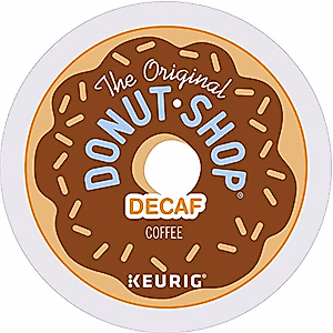 The Original Donut Shop Decaf Keurig Single-Serve K-Cup Pods, Medium Roast Coffee, 24 Count (Pack of 4)