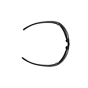 Pyramex Exeter Safety Eyewear, Silver Mirror Anti-Fog Lens With Black Frame