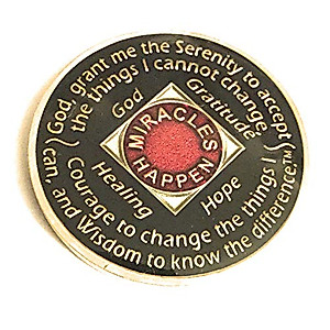 32 Year NA Black & Red Medallion -Chip, Coin, Token