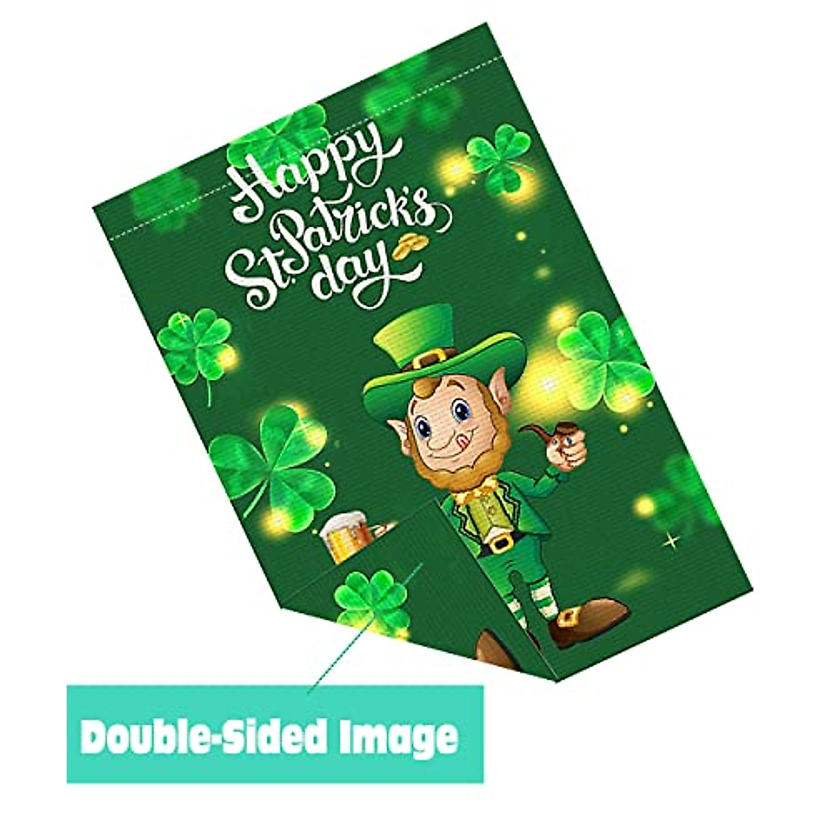 Tinuos St. Patrick's Day Garden Flag 12.5 x 18 Inches (Style one)