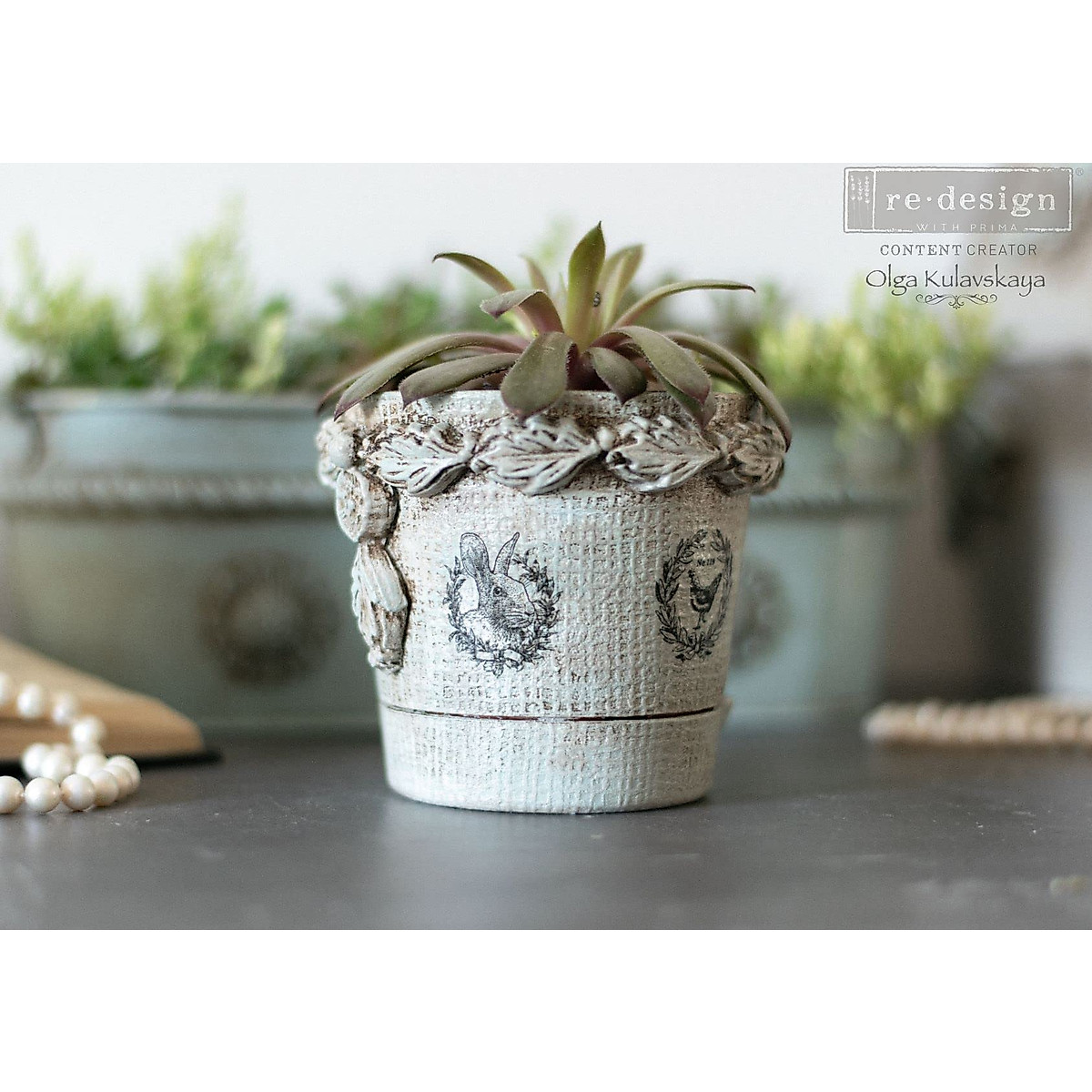 Prima Marketing Re-Design Mould 5"X8"X8mm-Regal Trimmings