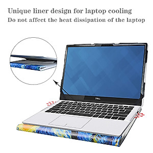 Alapmk Protective Case for 13.3" Dell Inspiron 13 5300 5390 5391 7390 7391/Latitude 5300 5310 5320 5330 5340 7300 7310/Latitude 2-in-1 5300 Chromebook Enterprise/Vostro 13 5390 5300 5301,Starry Night