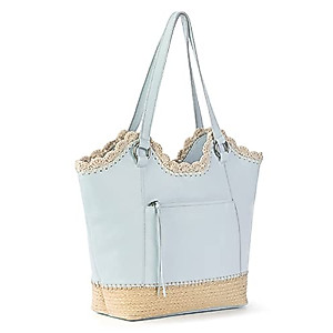 The Sak womens Sierra Leather Shopper, Chambray Espadrille, One Size US