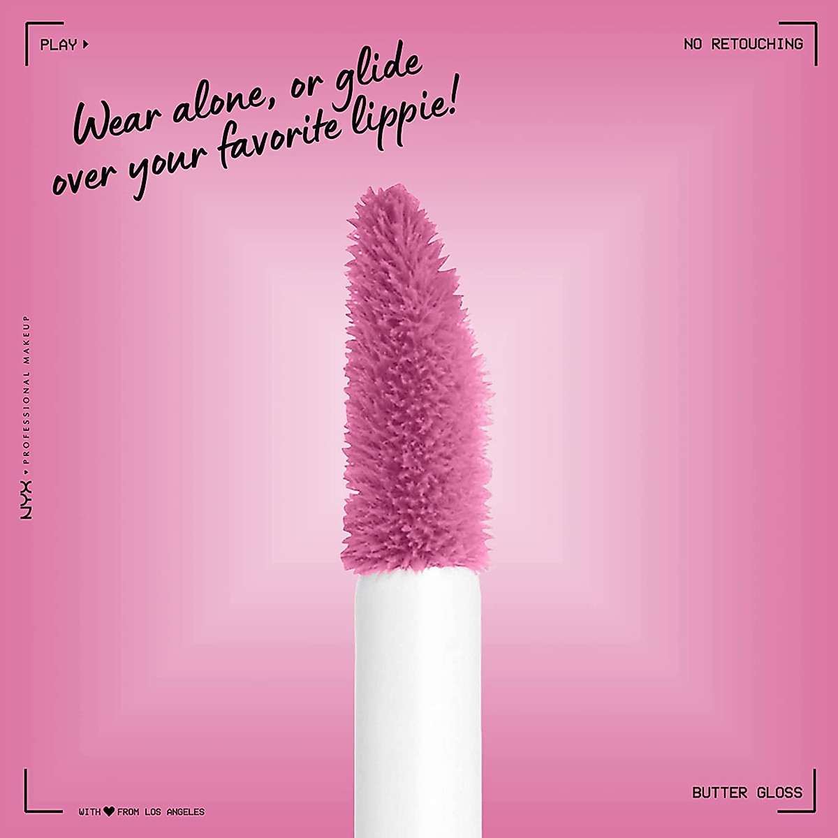 NYX PROFESSIONAL MAKEUP Butter Gloss, Non-Sticky Lip Gloss - Merengue (Pink Lilac)