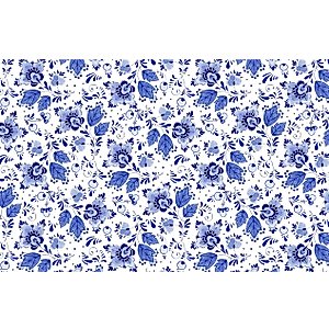 Paper Placemats for Dining Table Décor Ideas, Blue Table Mats, Easter Placemats, Garden Party Backyard Wedding Outdoor Placemats Patio Table Pk 25