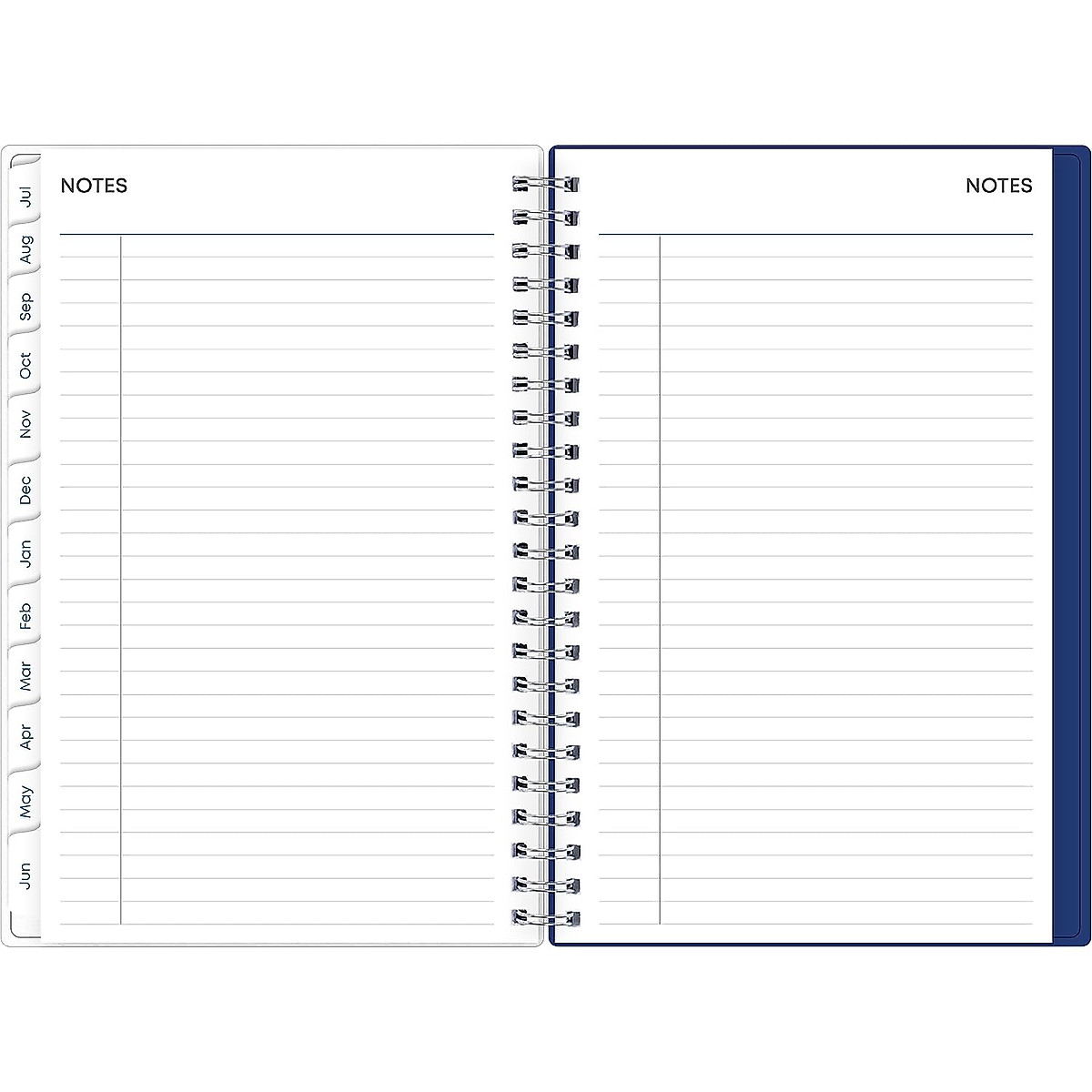 2023-2024 Blue Sky Chanson 5-inch x 8-inch Academic Weekly & Monthly Planner, Blue (128694-A24)