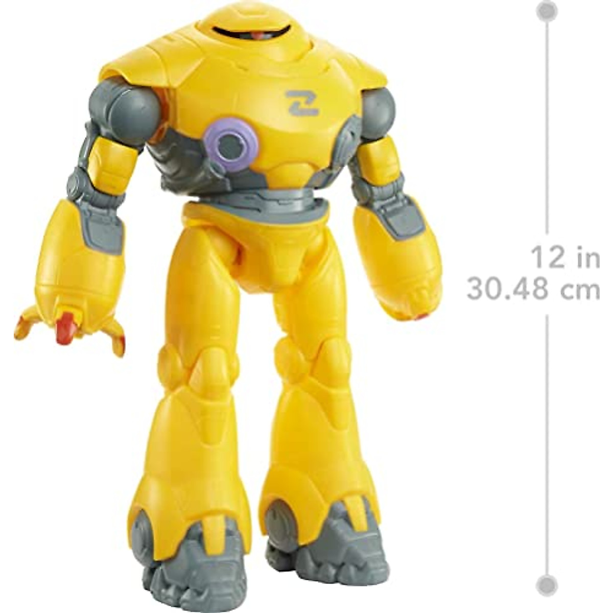 Mattel Lightyear Toys 12-in Scale Action Figure, Zyclops Robot with 11 Movable Joints, Movie Collectible