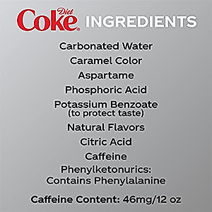 Diet Coke, 12 Fl Oz Cans, 24 Pack