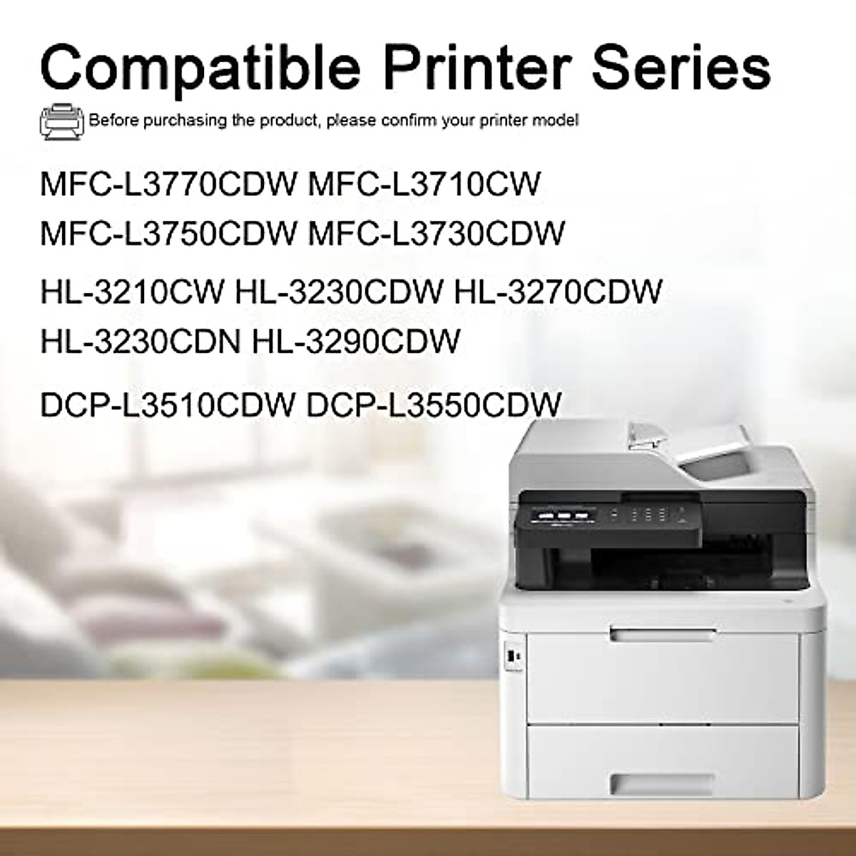 KCMY 4 Pack |High Yield| DR-223 DR223 DR-223CL DR223CL Drum Unit Compatible Replacement for Brother HL-L3210CW HL-L3230CDW HL-L3290CDW HL-L3270CDW Printer, Sold by OQMYGS.