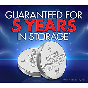 ACDelco 24-Count CR2032 Batteries, Lithium 3V Coin Cell Button Battery Pack for Watch and Small Electronics, 5 Year Shelf Life