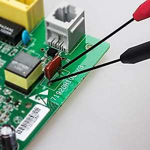 ANCIRS 2mm Needle Test Probes, 600V/10A Non-Destructive Multimeter Test for Fluke Leads tl71 tl75