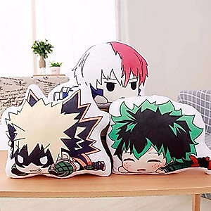 queenfoot Anime Mha Plushies Cosplay Cartoon Image Pillows Baby Toy Price for One Piece, 45 cm