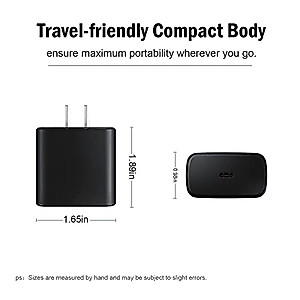 USB-C 20W Fast Charger Adapter for Beats Studio Buds, Beats Flex, Beats Fit Pro Wireless Earbuds Earphones Headphone Compatible New Beats Fit Pro X Kim Kardashian Power Block