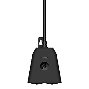 WeMo WiFi Outdoor Smart Plug - Voice Control Works With Alexa, Hey Google & Homekit - Smart Outlet to Control Smart Home Lights, Holiday Decor & Other Outdoor Devices - Weather-Resistant Design