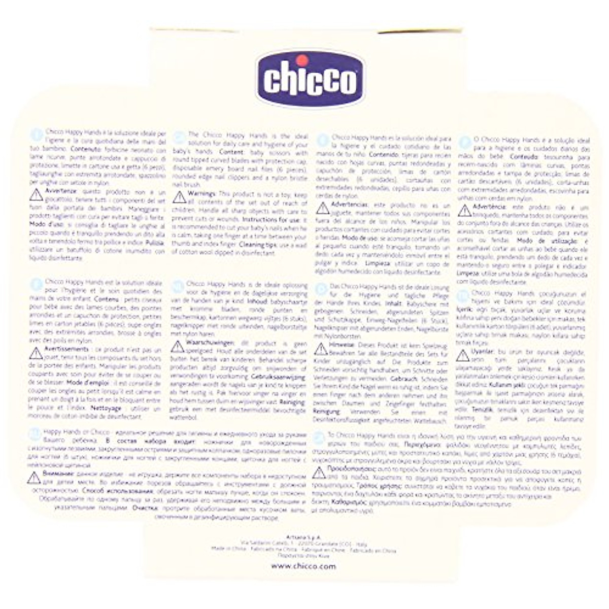 Chicco 00010019000000 Nail Care Set Boys