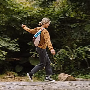 KAVU Rope Bag - Sling Pack for Hiking, Camping, and Commuting - Countryside