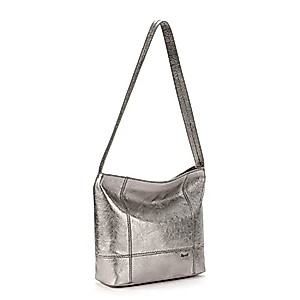 The Sak womens De Young Leather Hobo, Pyrite, One Size US