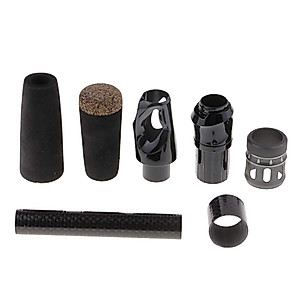 Tachiuwa Fishing Rod Handle EVA Foam Split Grips Replacement/Casting Rod DIY, Spinning Reel Seat