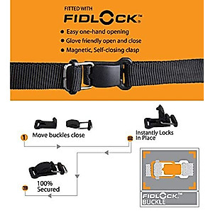 Demon Bike Helmet, 11.5 OZ Weightless Edition, 25 High Flow Air Vents, Removable Visor, Washable Fit Pads, Patented Fidlock Self Closing Buckle