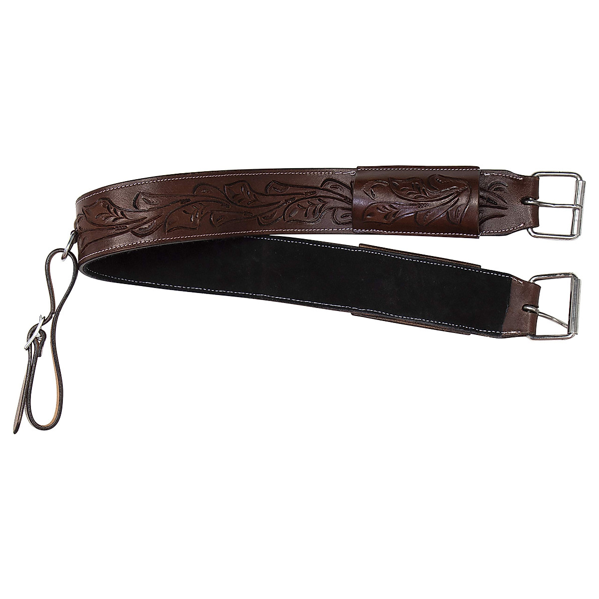 Acerugs Western Leather Back Rear Flank Cinch Girth CINCHES Horse TACK Trail (Standard)