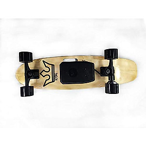 KYNG Electric Skateboard with Wireless LED Remote, 29" for Youth and Adults 15 MPH, 350W Motor, 10 Mile Range, Adjustable Speed and Braking, 7 Layer Maple Deck, 175lb Weight Load, Kids and Adult