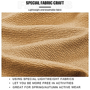 LBL Leading the Better Life Mens Track Suits 2 Piece Outfit Casual Color Block Sports Jogging Sweatsuit Set Khaki L