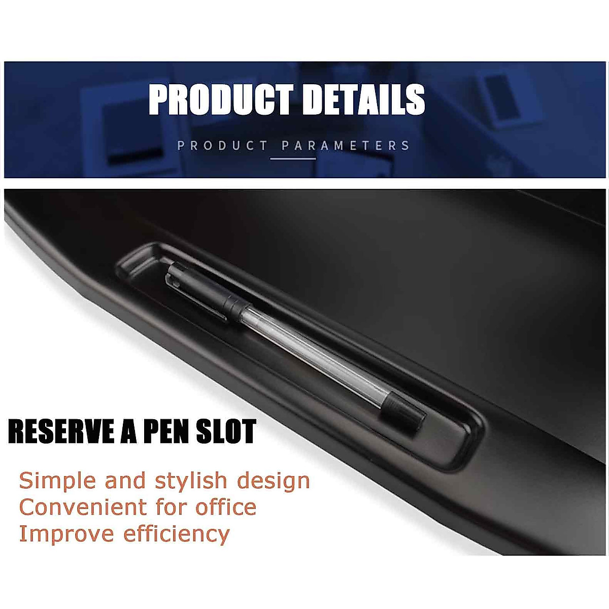 Underdesk Keyboard/Mouse Tray, Under Desk Tray Slide Out, Made of Metal Steel, Reserve Pen Tray, Steel Keyboard Tray Can Rotate 360°, Ordinary Model/Mold Beam Model