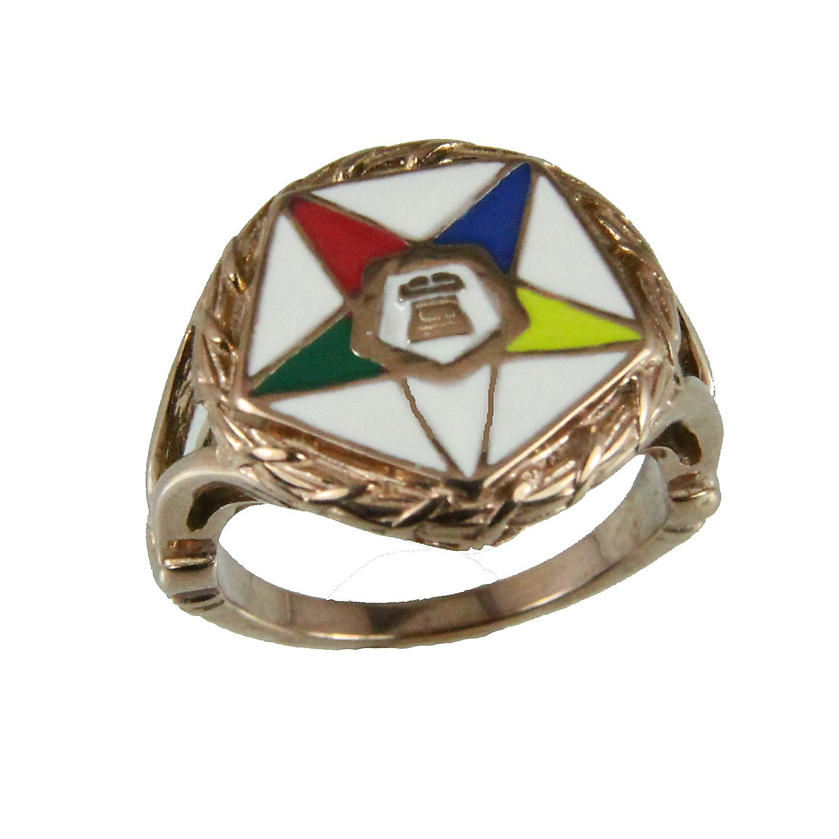 Shrine & Mason Products T28 OES Stainless Steel Ring Order Eastern Star O.E.S. Sister (10)