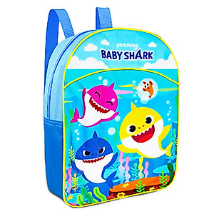 Baby Shark 3 11" Mini Backpack