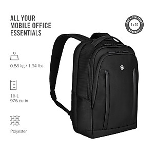 Victorinox Altmont Professional Compact Laptop Backpack in Black