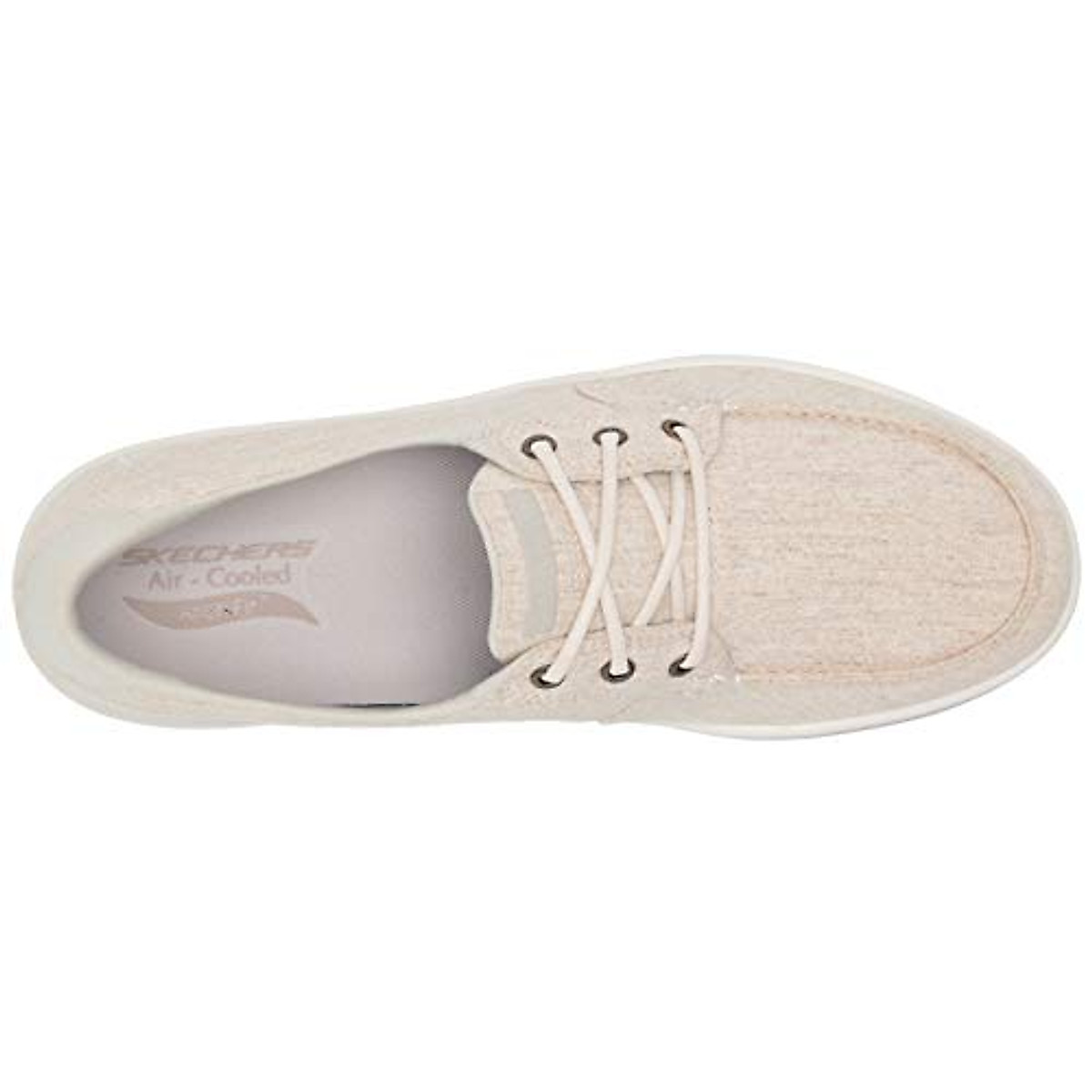 Skechers womens Arch Fit Uplift - Equator Boat Shoe, Taupe, 8 US