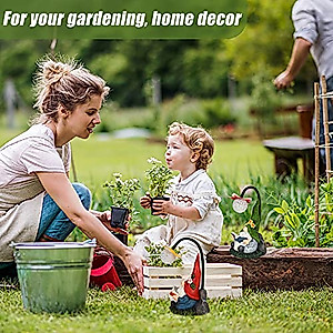 E.SUN CRAFT, Solar Garden Gnome Resin Gnomes Figurine Reading Book with a Solar Powered LED Flower Light Outdoor Summer Autumn Decorations for Patio Yard Lawn Porch Pond Green Hat