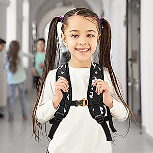 Selerdon Kid's Toddler Backpack Sport Football Black Background Schoolbag for Cute Boys Girls, Daycare School Children Kindergarten Bag Preschool Nursery Travel Purse Bag