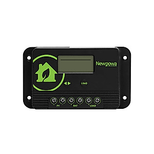 Newpowa 9BB Cell 200 Watt 12V Monocrystalline Solar Panel Kit, 2PCS 100W Solar Charger Kit+12V 100AH LiFePO4 Battery+20A Charge Controller+Mounting Z Brackets+Cable, Solar Power for Off Grid System